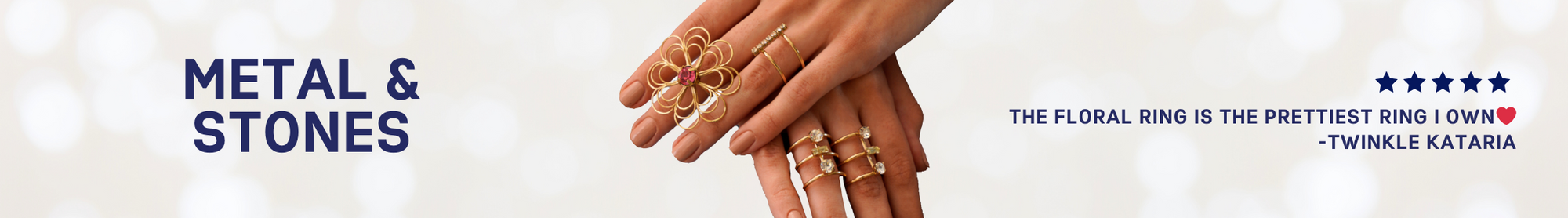 Old School Combo of Metal & Stones is Back Only | TFC