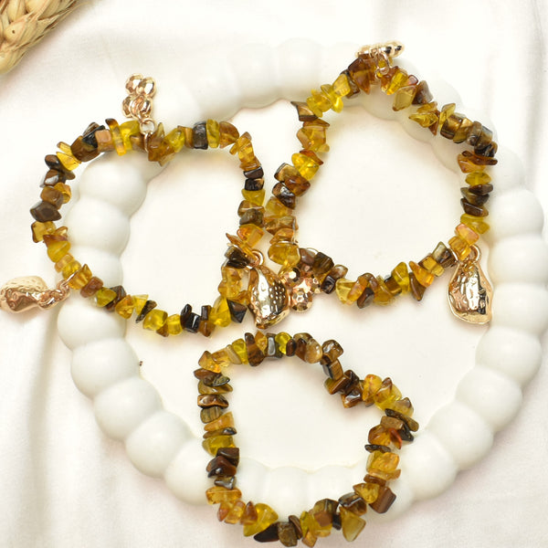 TFC Golden Blossom Band (Stack of 3)